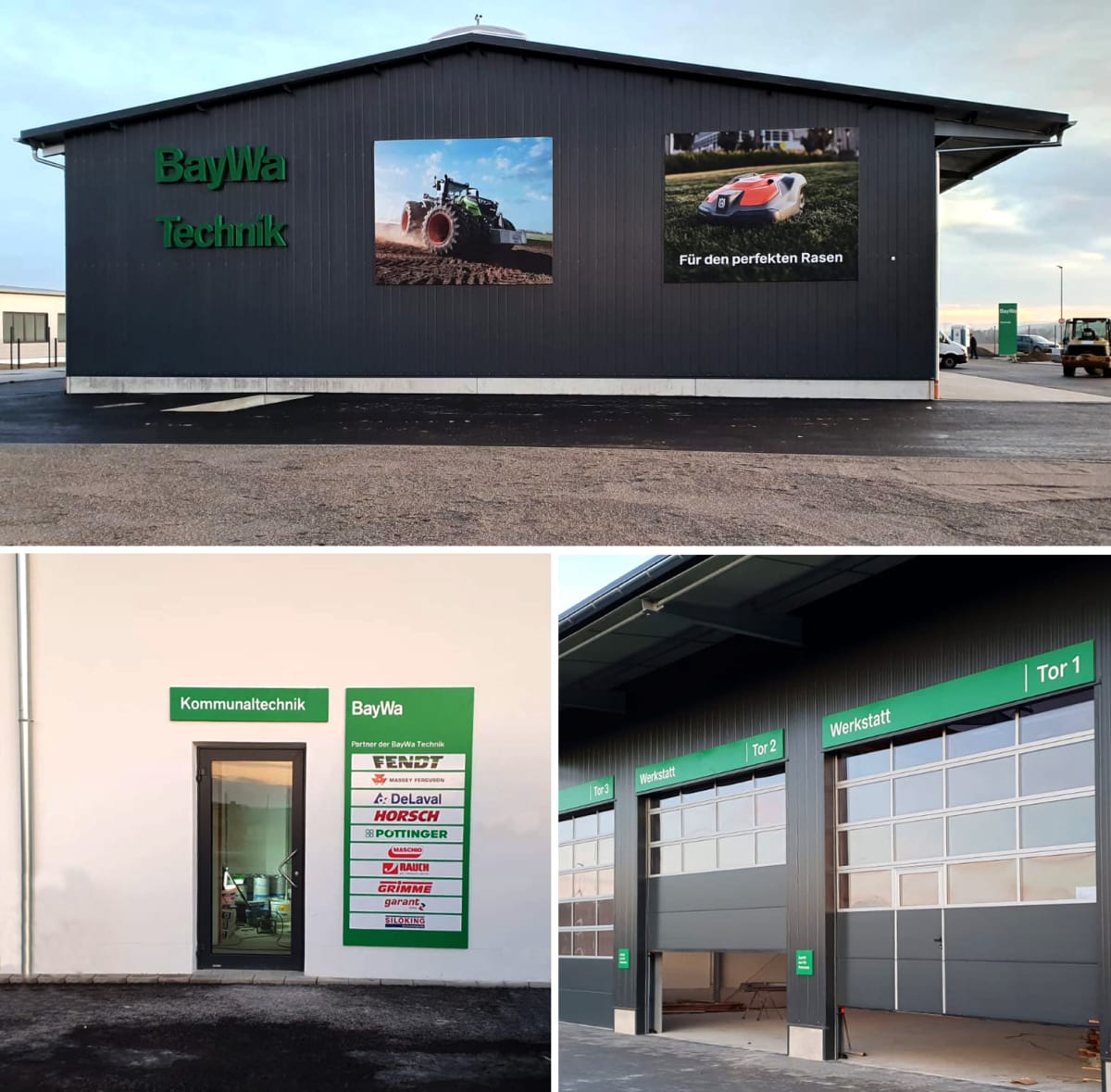 BayWa Schwarzenfeld – Neuer Technik-Standort in der Oberpfalz - Leadway