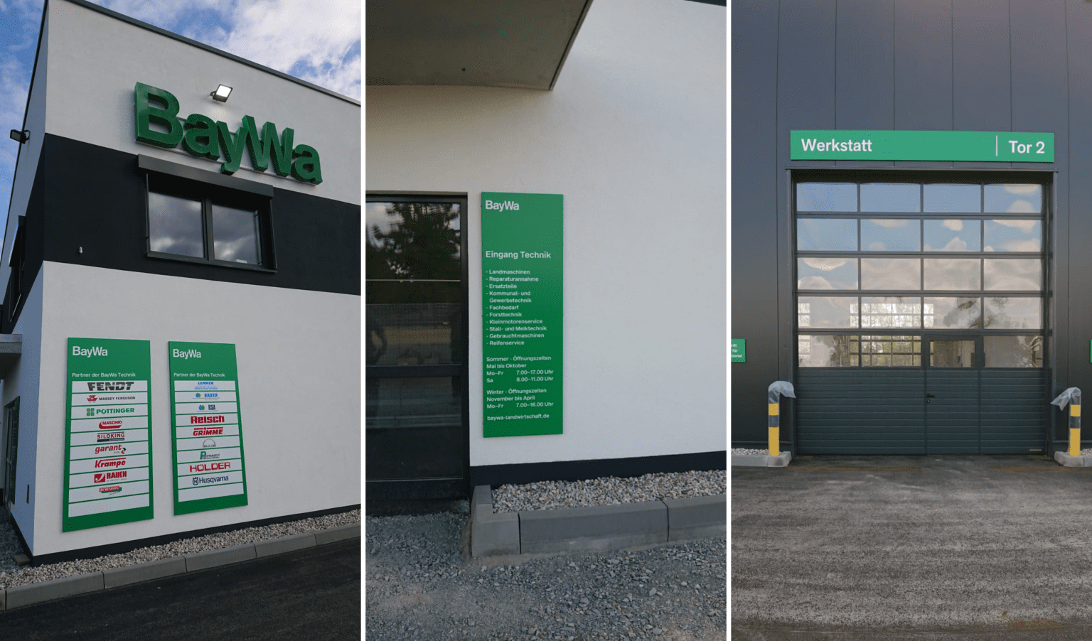 BayWa Technik Neumark (Sachsen) – Standortgestaltung - Leadway